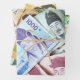 MONEY! MONEY! MONEY! Korean Currency Wrapping Paper Sheets | Zazzle