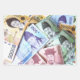 MONEY! MONEY! MONEY! Korean Currency Wrapping Paper Sheets | Zazzle