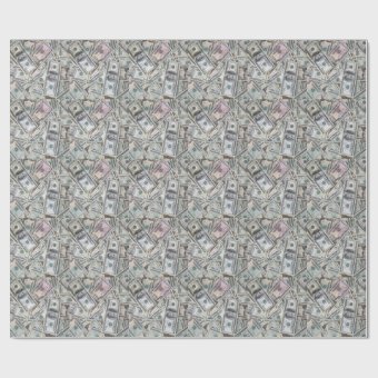 money wrapping paper | Zazzle