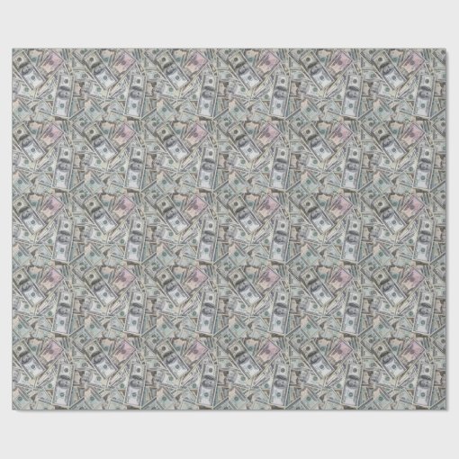 money wrapping paper | Zazzle