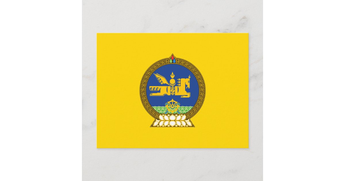 Mongol (Mongolian) emblem Postcard | Zazzle