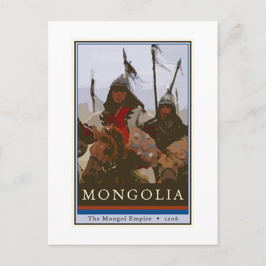 Mongolia Postcard | Zazzle