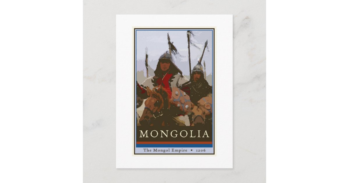 Mongolia Postcard | Zazzle