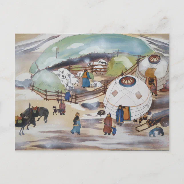 Mongolia postcard | Zazzle