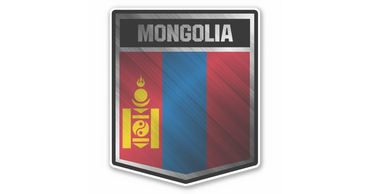 Mongolia Sticker | Zazzle