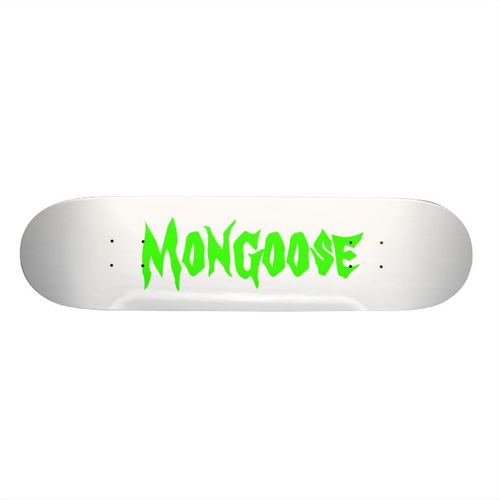 Mongoose Skateboard | Zazzle.com