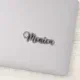 Monica Name - Handwritten Calligraphy Sticker | Zazzle