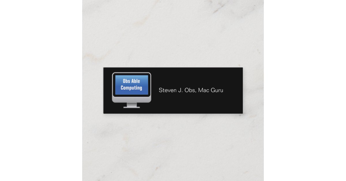 Monitor Computing Card | Zazzle