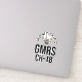 Monitor GMRS Channel 18 Sticker | Zazzle