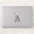 Monitoring CB Channel 19 Sticker | Zazzle