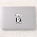 Monitoring FRS Radio Channel 2 Sticker | Zazzle