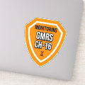 Monitoring GMRS Channel 16 Sticker For Vehicle | Zazzle