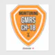 Monitoring GMRS Channel 18 Sticker | Zazzle