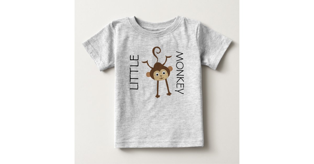 Monkey Baby T-Shirt | Zazzle