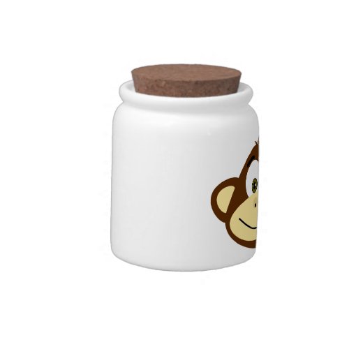 Monkey Business Candy-Cookie Jar | Zazzle