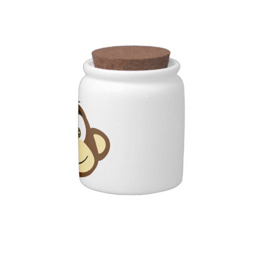 Monkey Business Candy-Cookie Jar | Zazzle