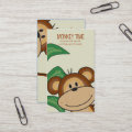 MONKEY Business Card | Zazzle