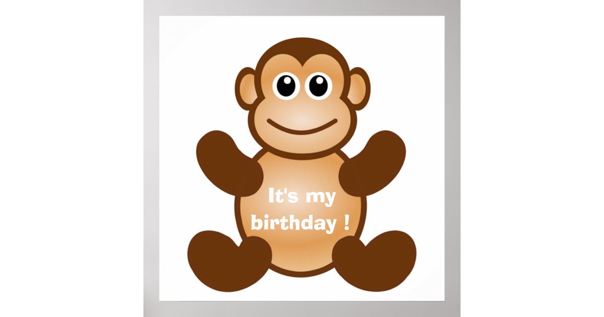 MONKEY BUSINESS POSTER | Zazzle