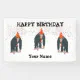 Monkey Chimpanzee Partying Animals Birthday Party Banner | Zazzle