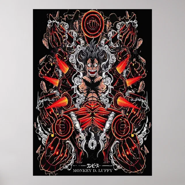 Monkey d Luffy Poster | Zazzle