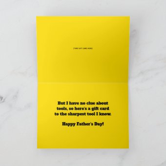 Monkeys Going Ape Over Tools Father's Day GiftCard Card | Zazzle