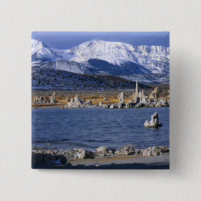 MONO LAKE TUFA STATE NATURAL RESERVE, PINBACK BUTTON | Zazzle