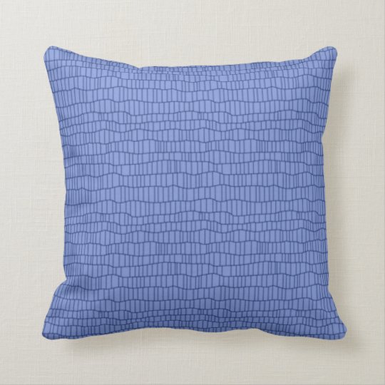 Monochromatic periwinkle blue accent pillow | Zazzle.com