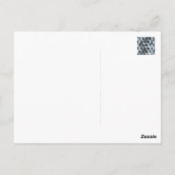 Monochrome 3D Cube Design Postcard | Zazzle