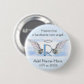 Monogram | Add Name | Memorabilia Pinback Button | Zazzle
