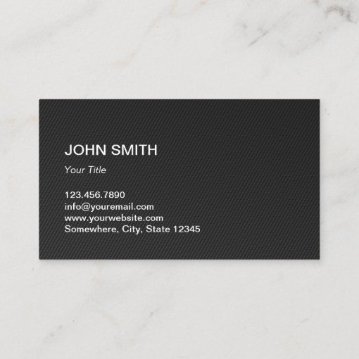 Monogram Automotive Professional Metal Auto Car Business Card | Zazzle