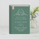 Monogram Book Cover Wedding Invitation | Zazzle