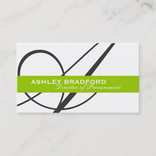 Monogram Business Cards | Zazzle.com