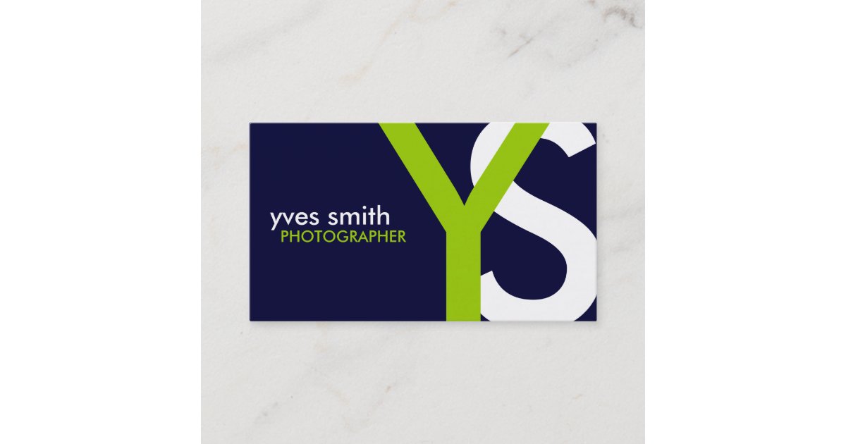 Monogram Business Cards | Zazzle