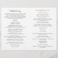 Monogram Catholic Wedding with Full Mass Program | Zazzle