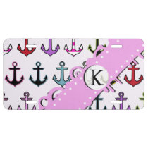 Custom Nautical License Plates | www.NauticalBoutique.Co