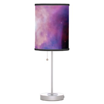 Monogram Crab Pulsar deep outer space picture Table Lamp | Zazzle