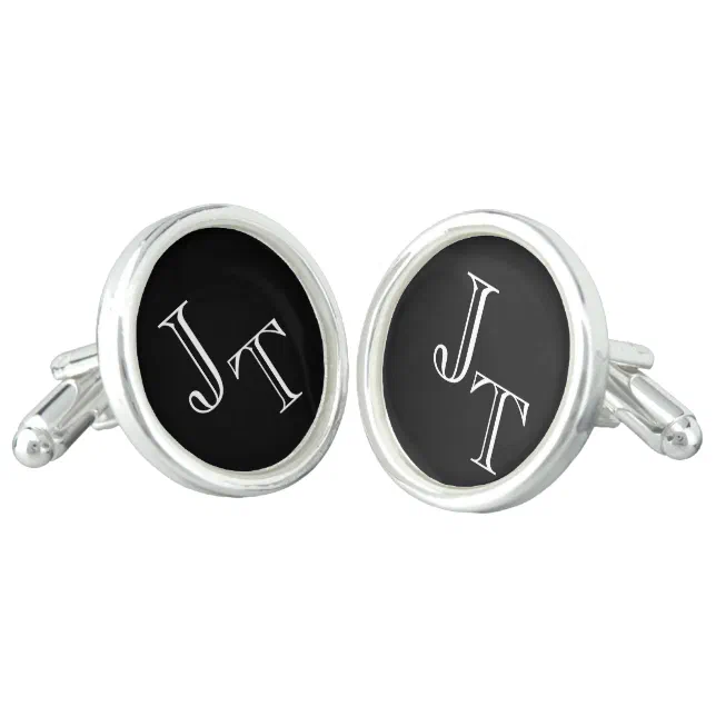 Monogram Cufflinks | Zazzle