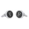Monogram Custom Gold Cufflinks | Zazzle