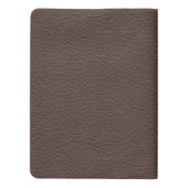 Monogram Elegant Brown Leather Masculine Extra Large Moleskine Notebook ...