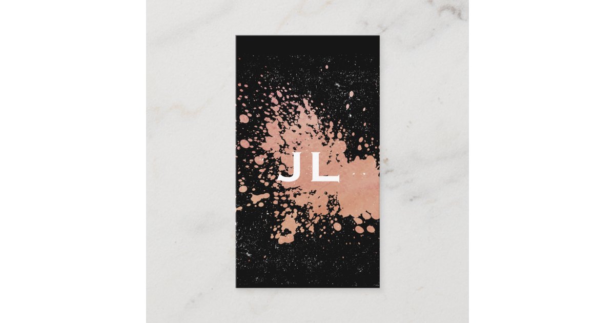 Monogram / Executive Expressive Business Card | Zazzle