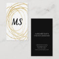 Monogram / Expressive Business Card | Zazzle