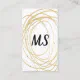 Monogram / Expressive Business Card | Zazzle