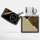 Monogram Gold and Leopard Pattern Zippo Lighter | Zazzle