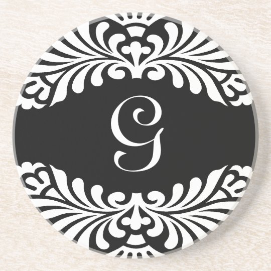Monogram Initial Coasters | Zazzle.com
