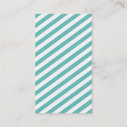 MONOGRAM INITIALS tab modern jade black white Business Card | Zazzle