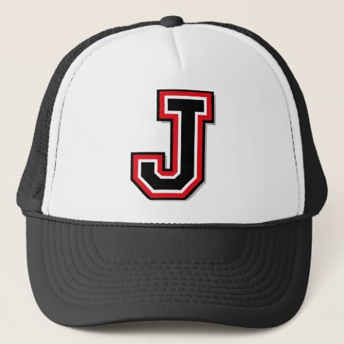 Letter J Hats & Caps | Zazzle