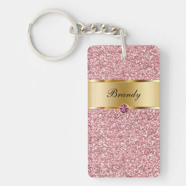 Monogram Keychains Two Side | Zazzle