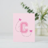 Monogram Letter C Postcard | Zazzle