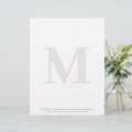 Monogram Letterhead Template | Zazzle
