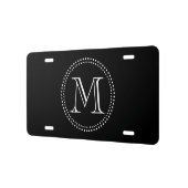 Monogram License Plate | Zazzle